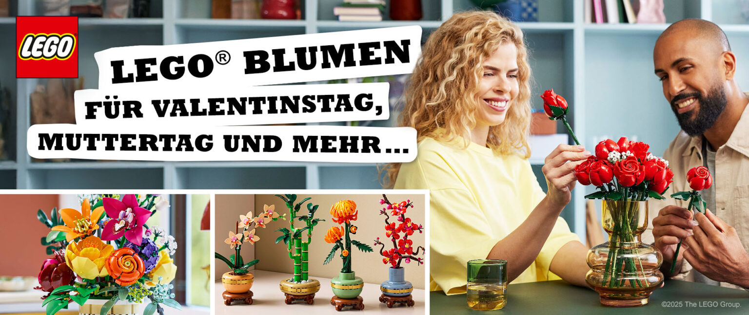 Welche LEGO Blumen gibt es 2026? - Geschenkideen & Neuheiten